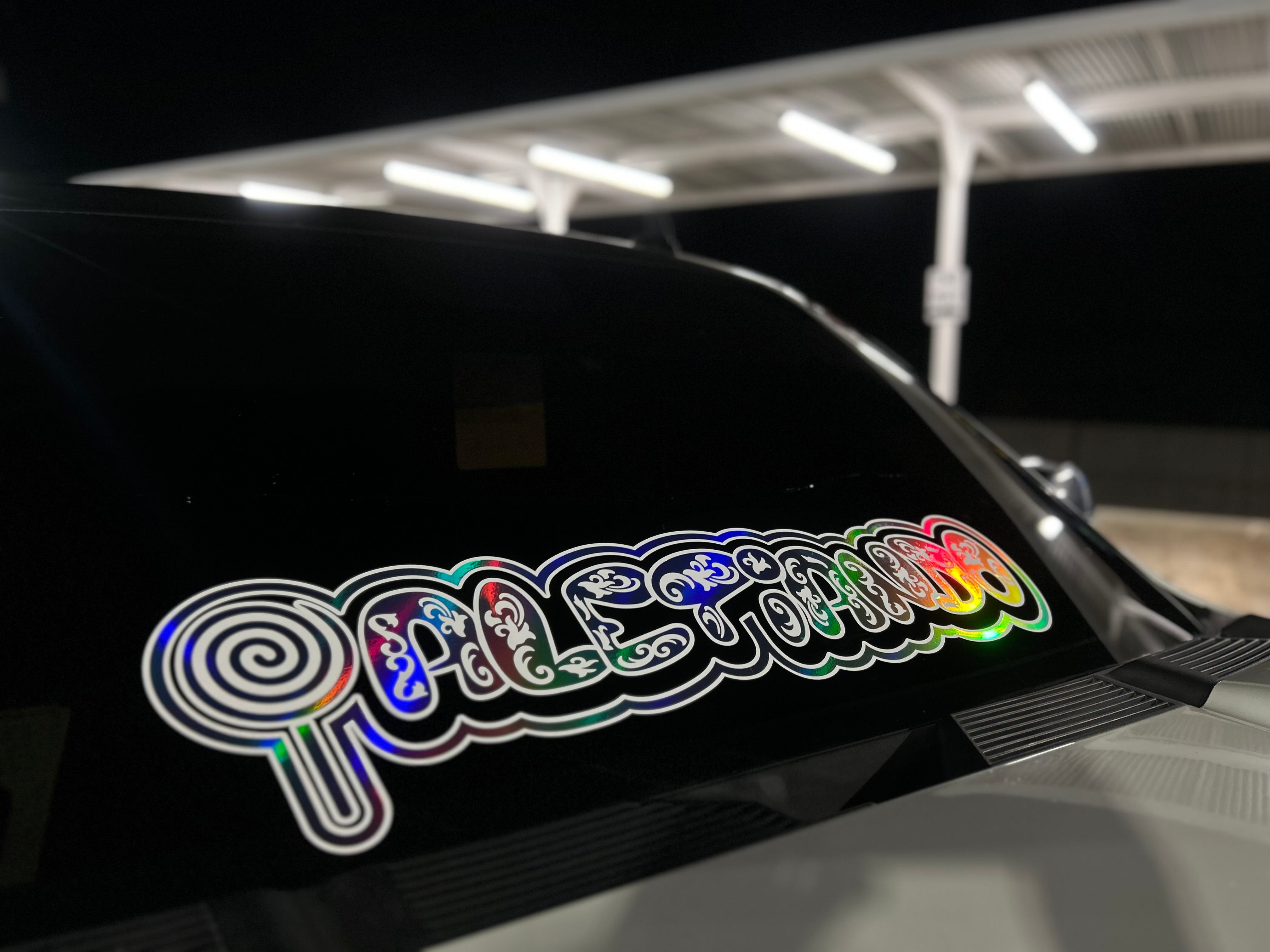 Windshield decals – Paletiando